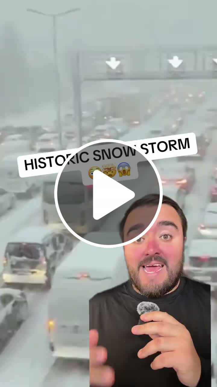 The historic snow storm is now confirmed #snow #weather #snowstorm # ...