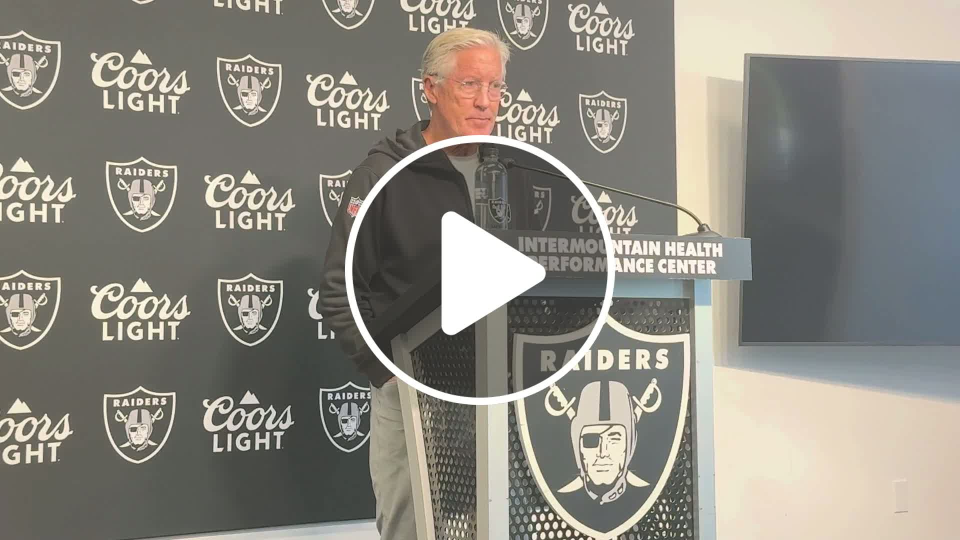 Las Vegas Raiders HC Pete Carroll Highlights Cornerback Growth and Maxx ...