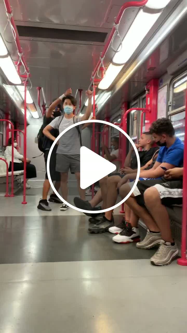 Head Massage Prank in the train #train #massage #head #viral #subway # ...