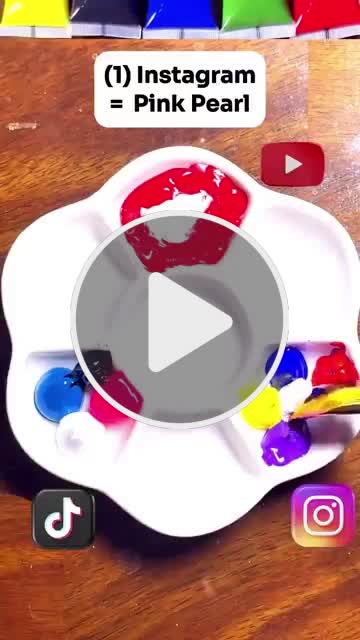 Color Mixing Social Media Logos colormixing satisfying viral - NewsBreak