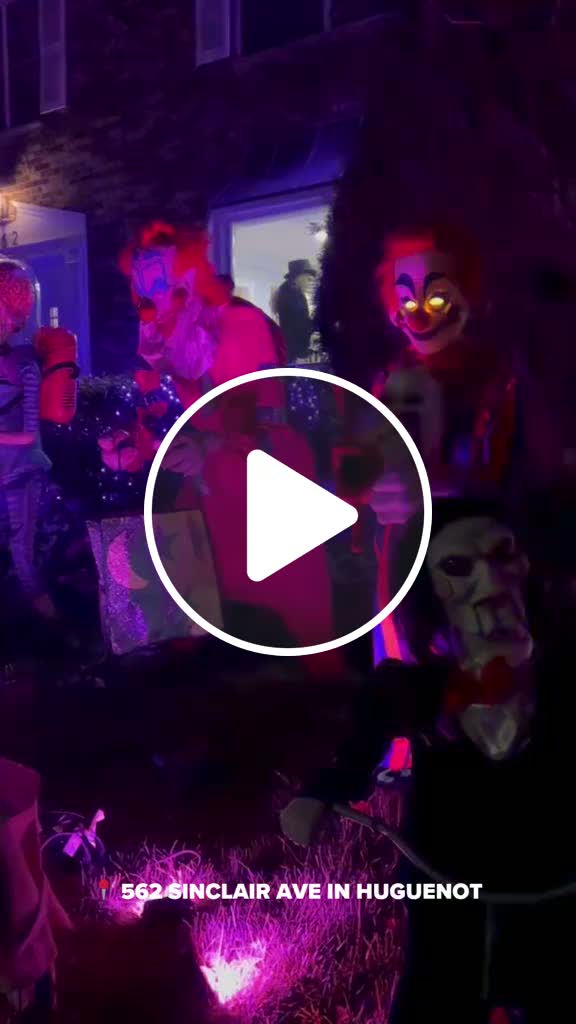 The Best Halloween Houses on Staten Island: Part 2 🎃 📍562 Sinclair Ave ...