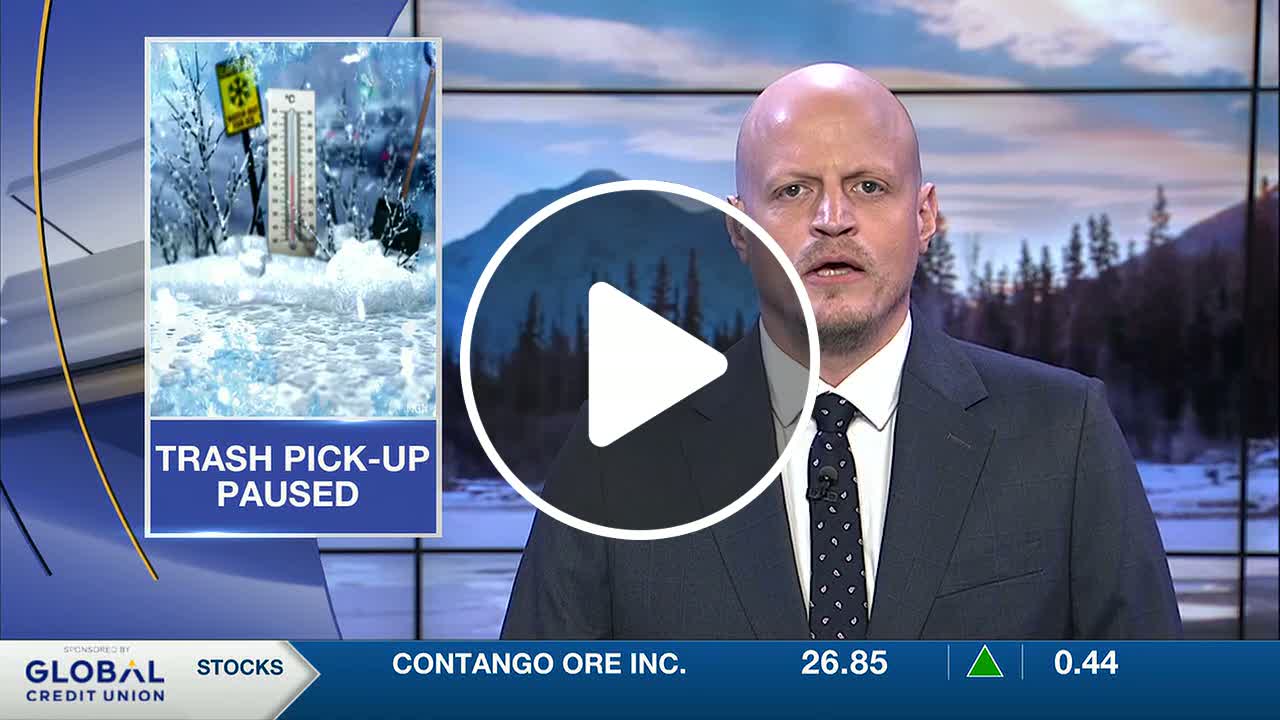 Cold snap freezes Fairbanks trash collection, Public Works cites safety ...