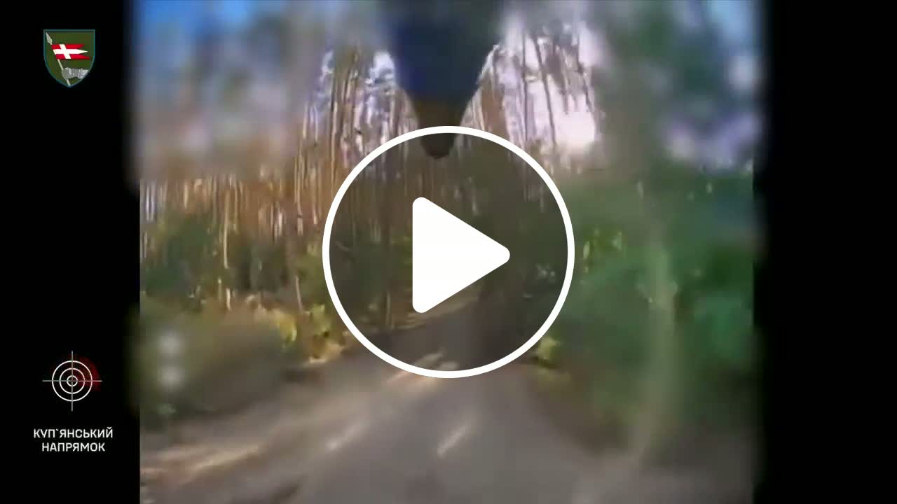 Ukrainian fiber-optic FPV drones strike Russian equipment near Kupyansk ...