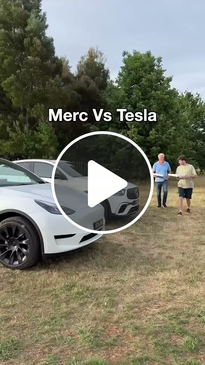 Mercedes Benz vs Tesla - NewsBreak