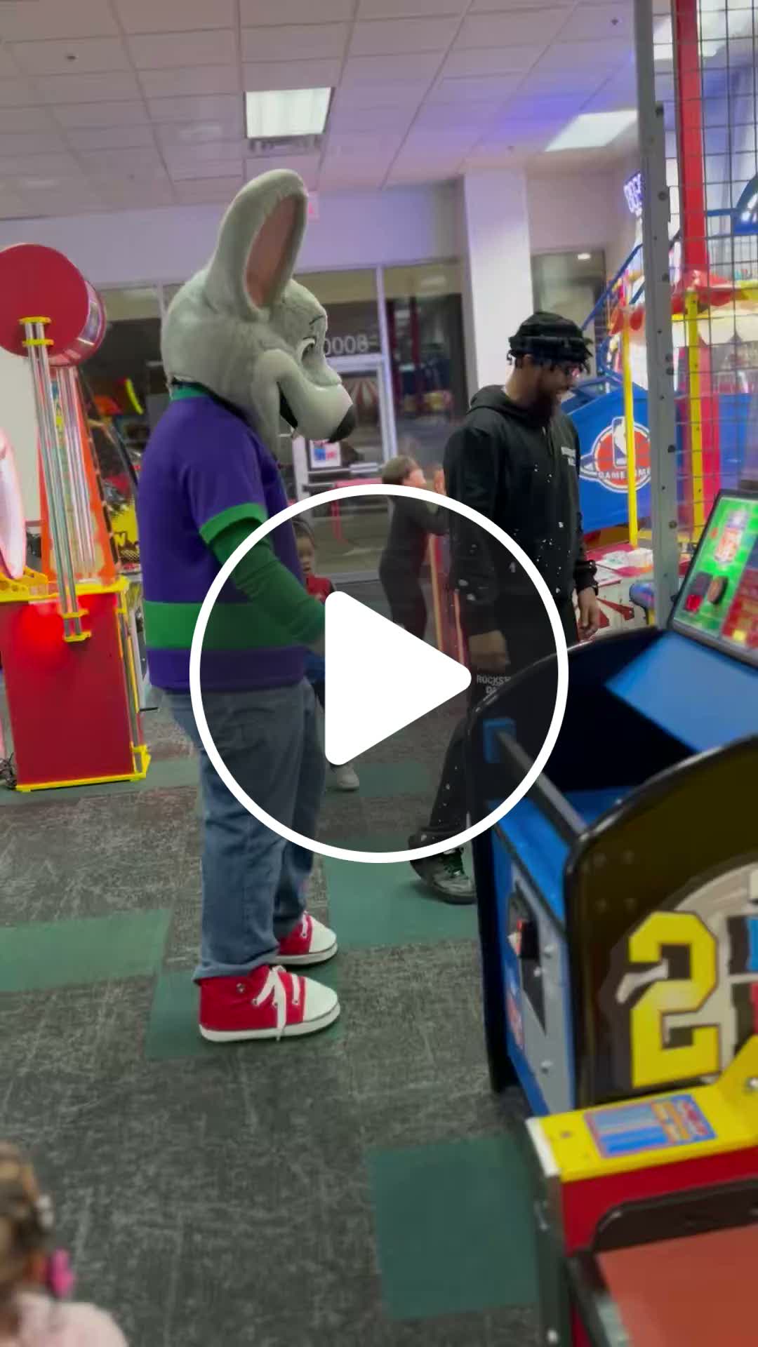 Chucky E. Cheese is going viral for accidentally kicking a kid! 😬 # ...
