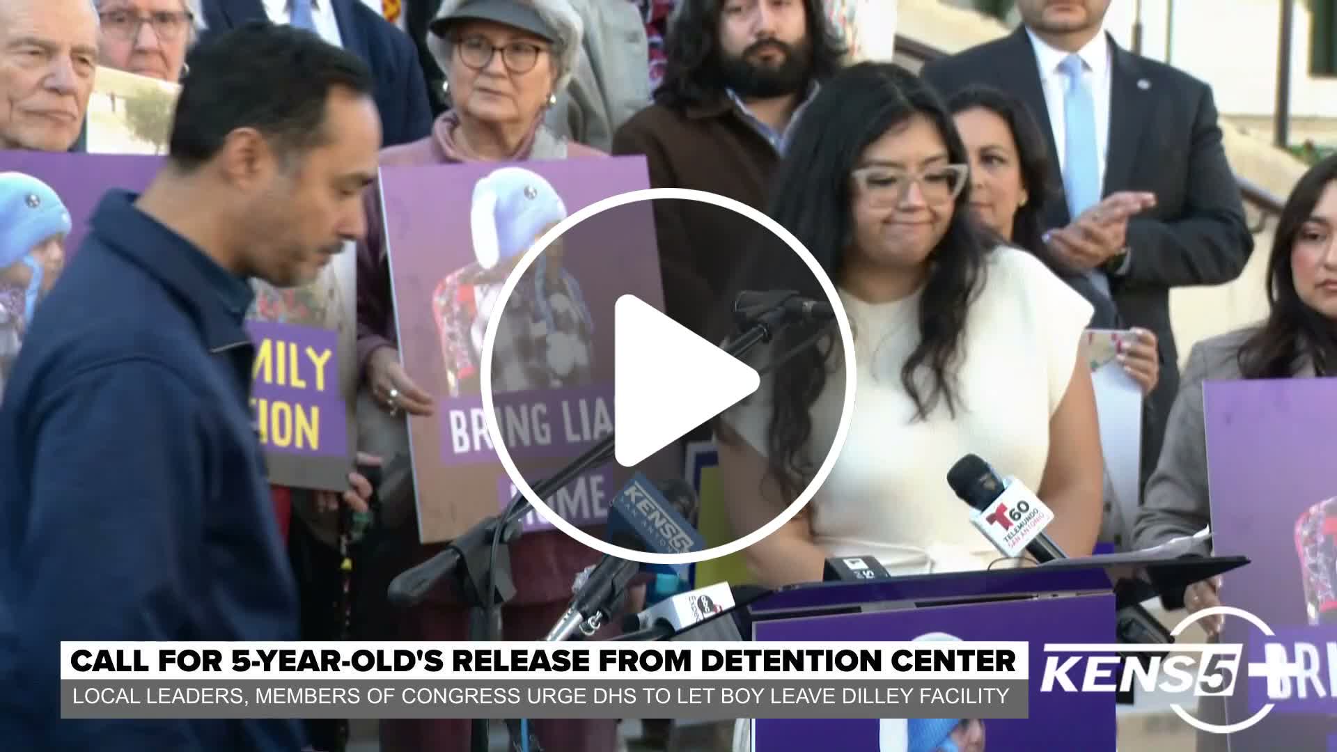 Rep. Joaquin Castro after inspecting Dilley facility: Release 5-year ...