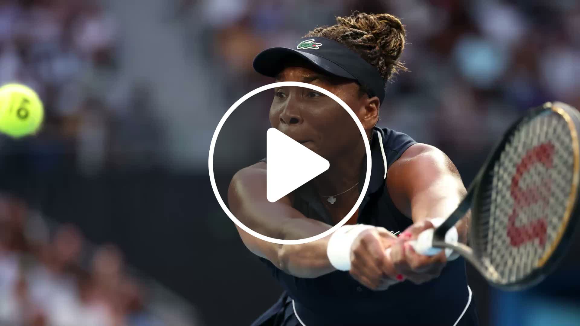 UNCAPTIONED: Venus Williams Makes Australian Open History at 45 Despite ...