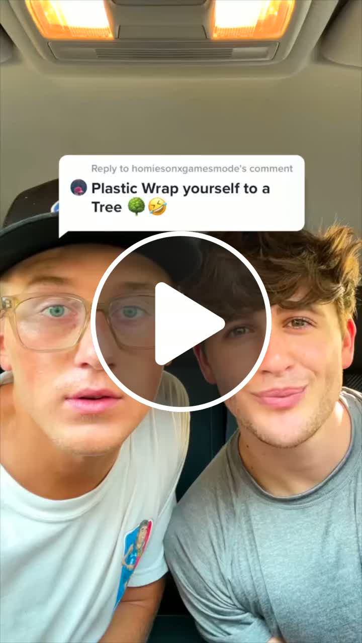 We plastic wrapped him TO THE TREE - NewsBreak