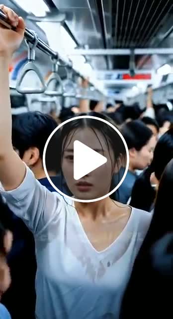 AI-generated Tokyo Rush Hour: Packed Train Madness 🚇🔥 #AI #Tokyo # ...