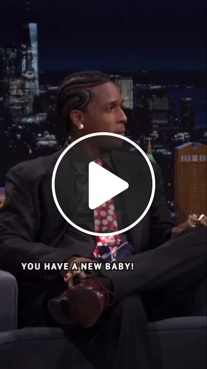 A$AP Rocky: Style icon, rapper, and now, the ultimate girl dad. 🎀 ...