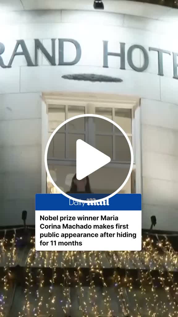 The winner of this year's Nobel Peace Prize was forced to miss the ...