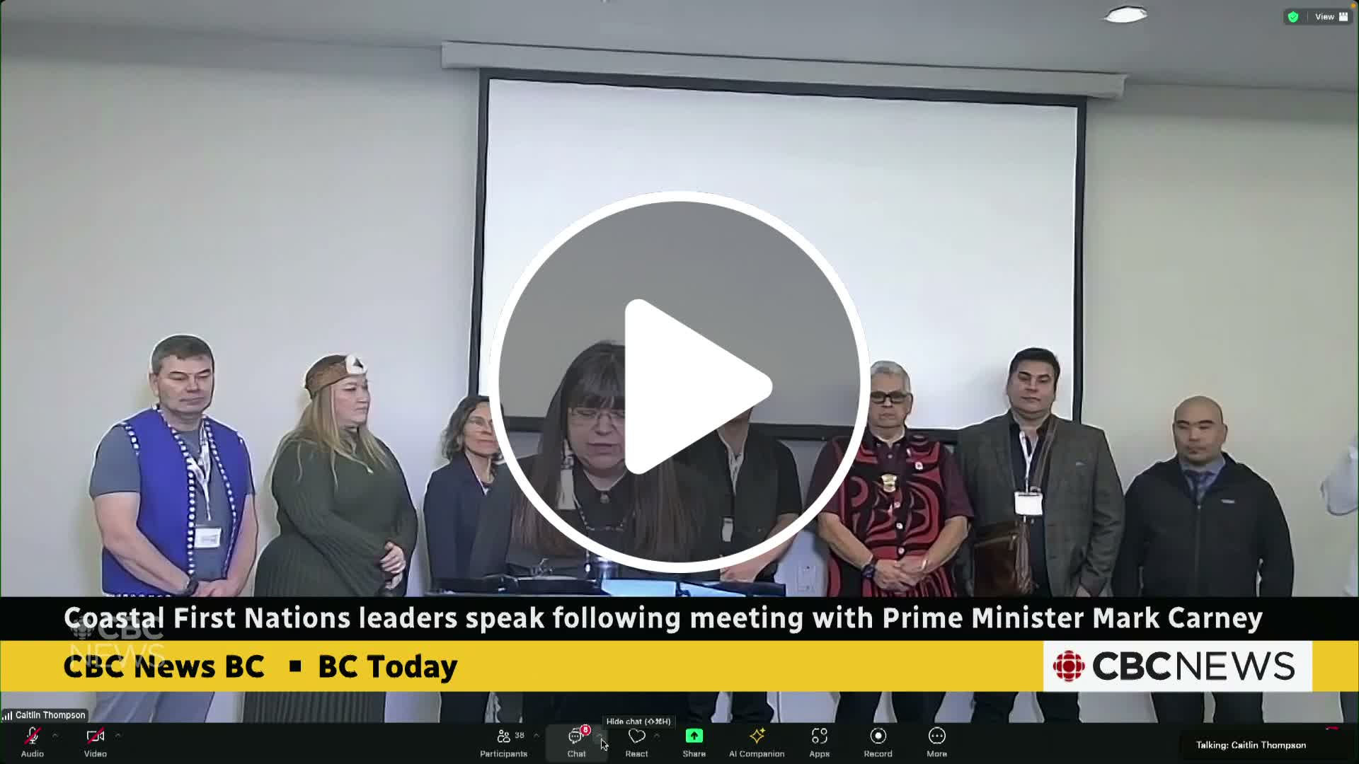 Coastal First Nations speak following meeting with Prime Minister Mark ...