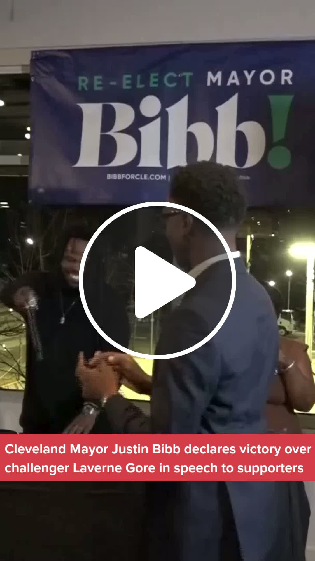 'Four more years': Cleveland Mayor Justin Bibb declares reelection ...