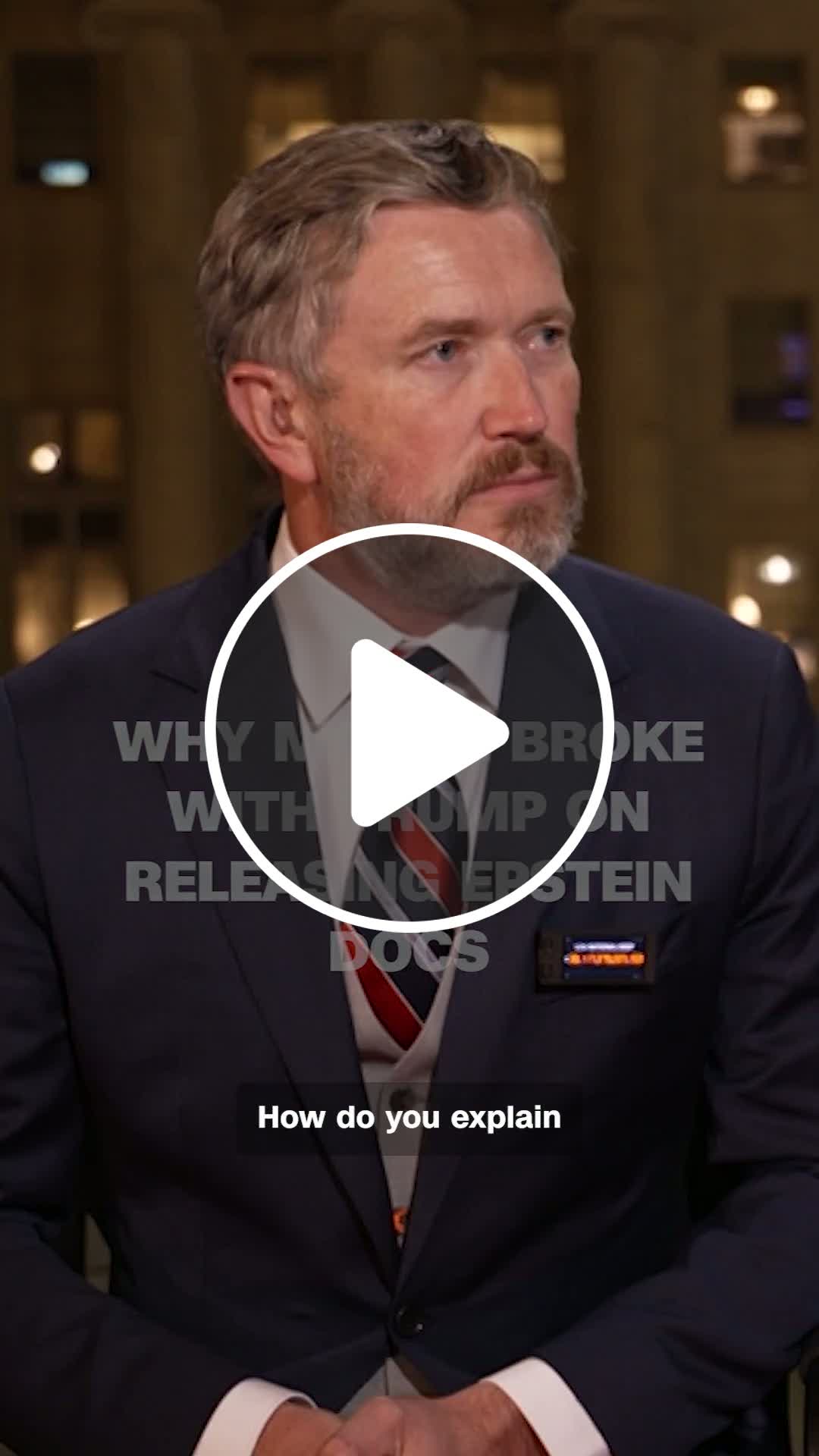 Why Thomas Massie broke with Donald Trump on releasing Epstein docs ...