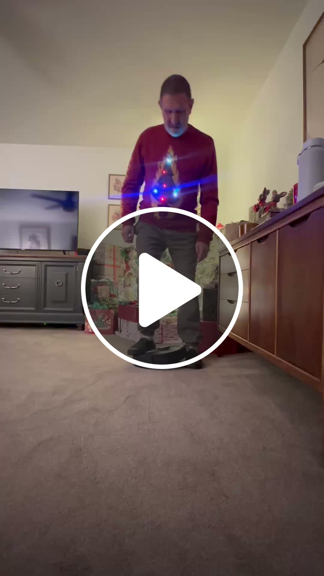 Holiday Version of Robot Vacuum Kickflip - NewsBreak