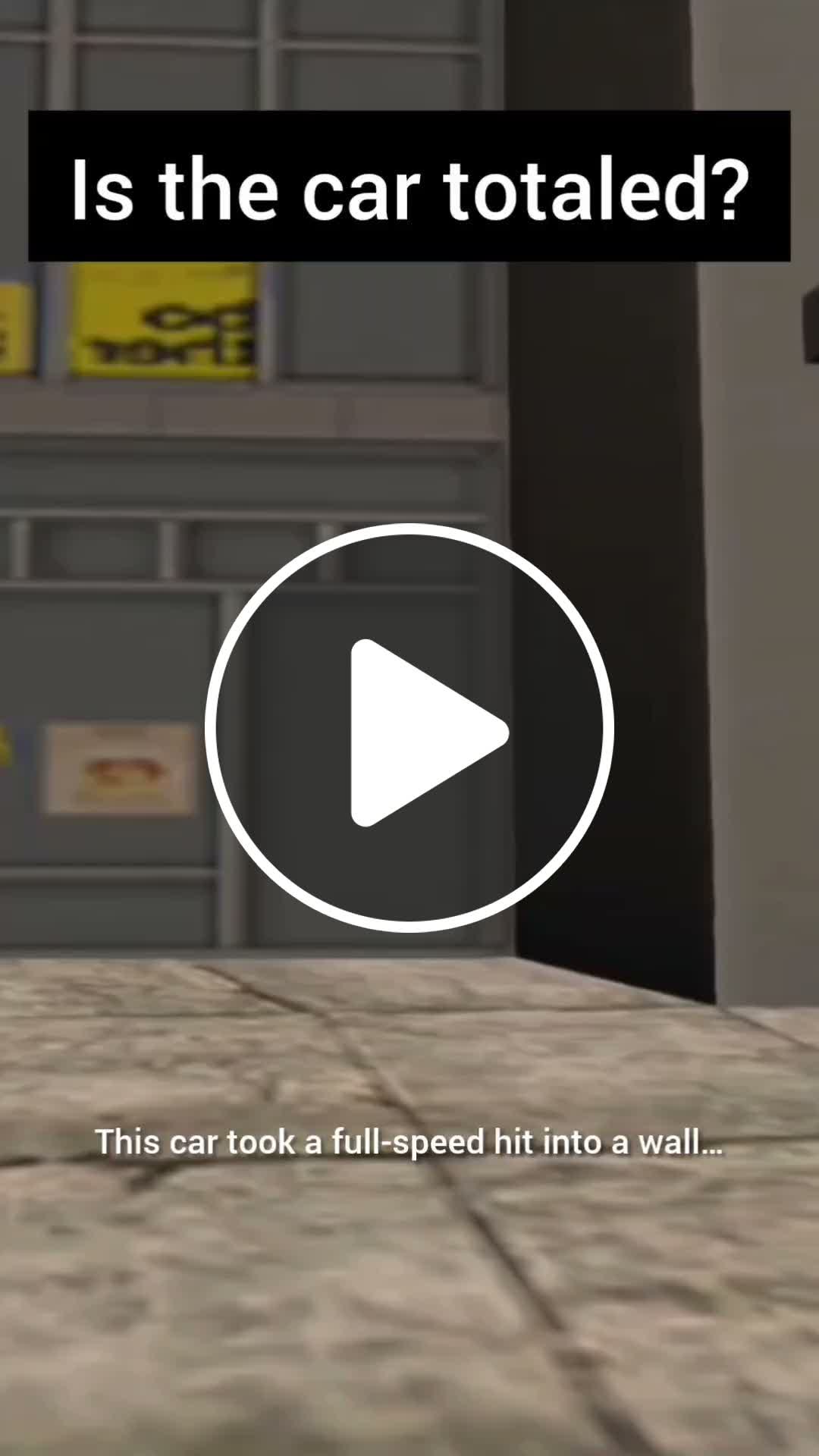 This Car Drove Straight Into a Wall, Is It Totaled? #beamng # ...