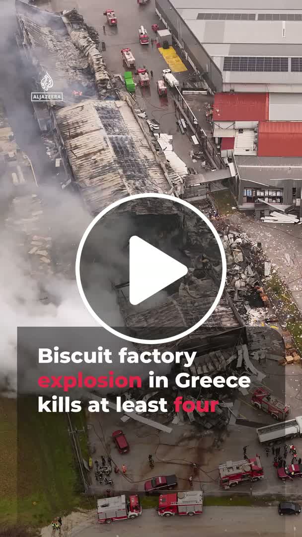 Biscuit factory explosion in Greece kills at least four - NewsBreak