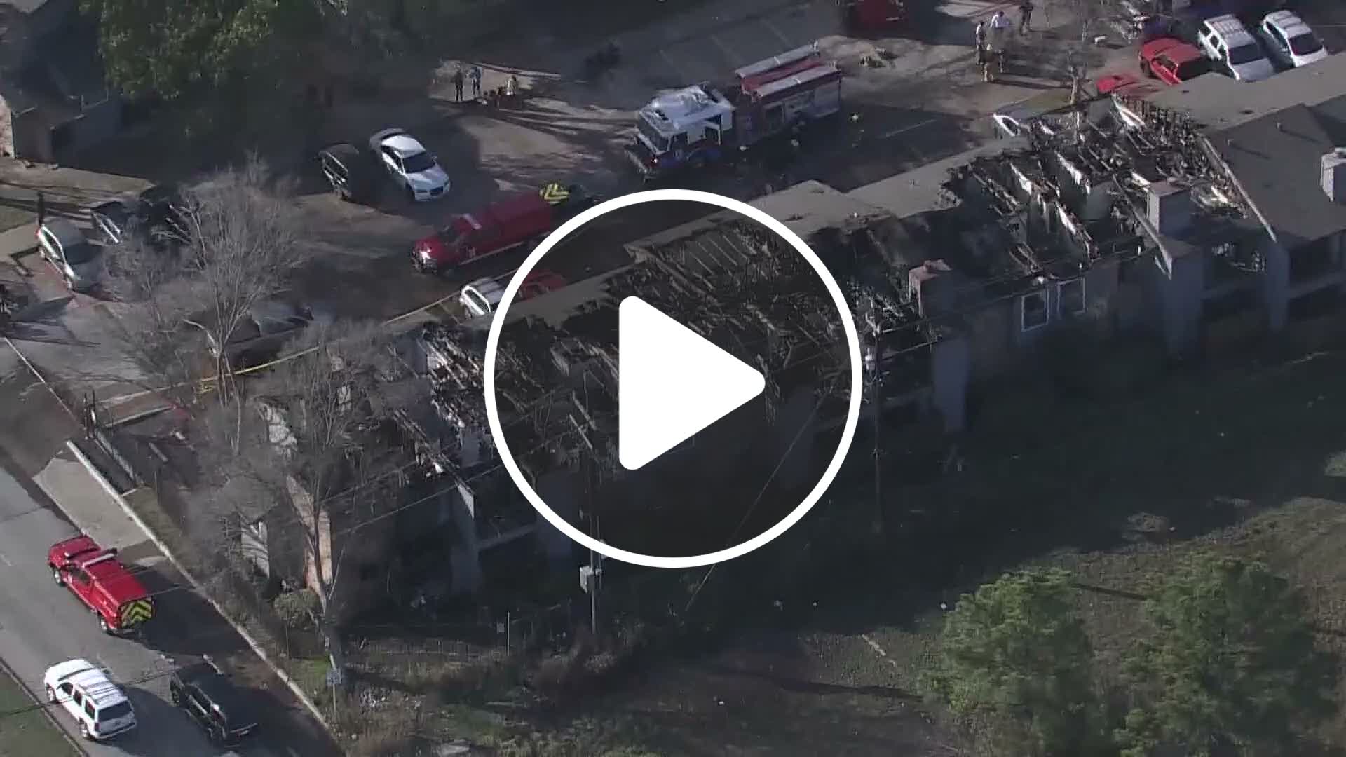 More than a dozen units destroyed in northeast Harris County apartment ...