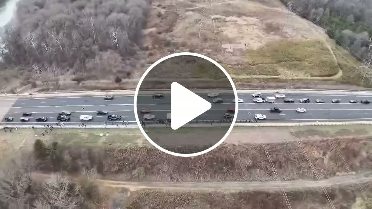 Breathtaking drone video captures monks’ 2,3000-mile peace walk through ...