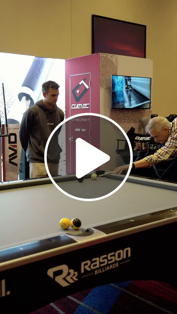 Did that just happen?! The craziest pool table shot ever—one rail, two ...