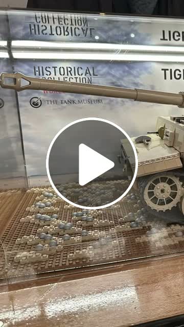 8000 bricks and 6kg weight! Panzerkampfwagen VI Tiger 131 in 1_12 scale ...