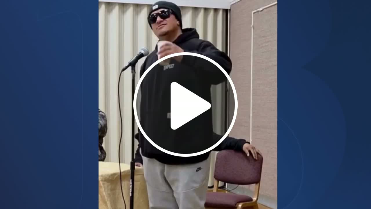 Video shows church shooting victim sharing message of hope before his ...