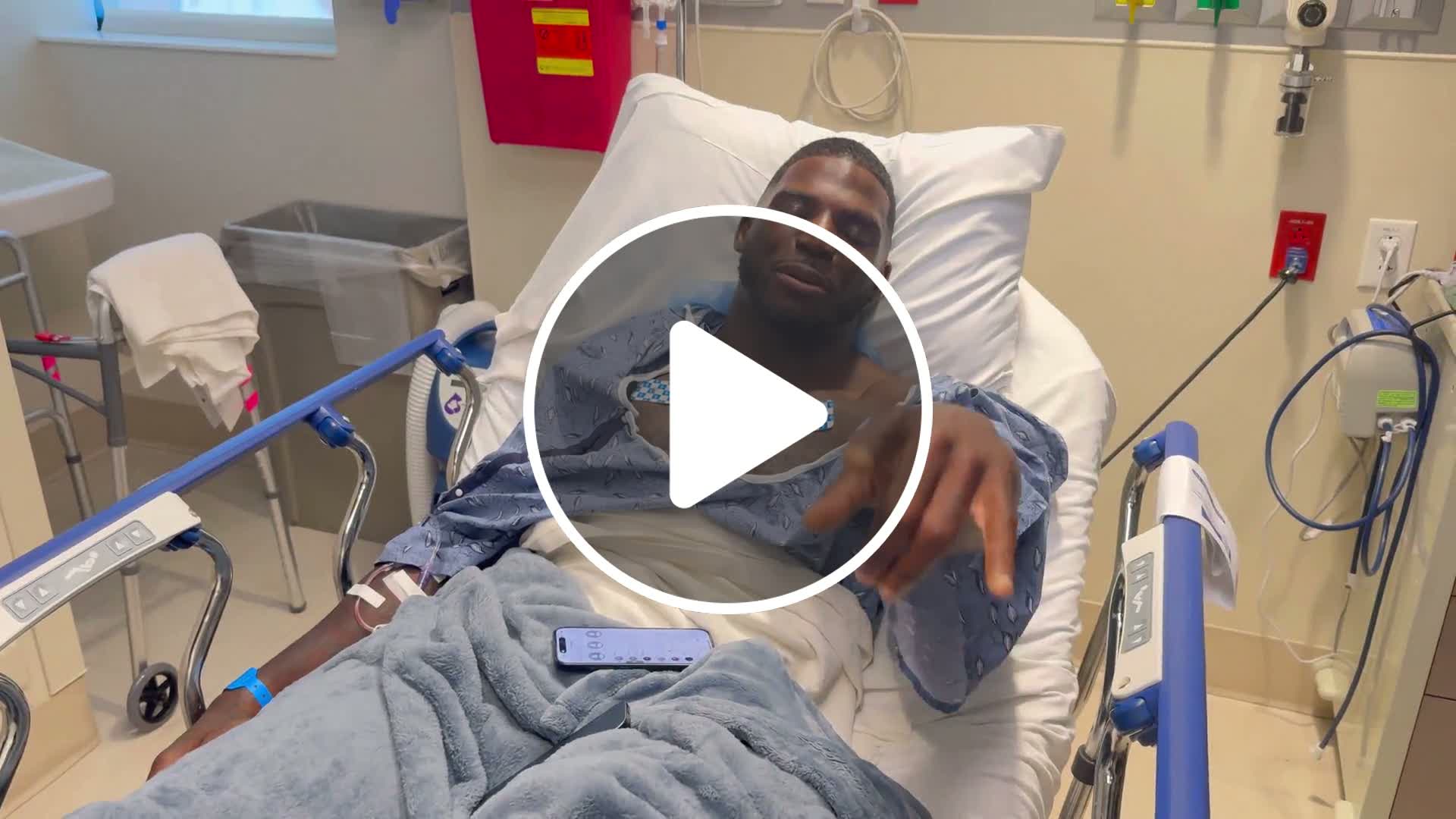 Miami Dolphins star Tyreek Hill gives update from hospital after season ...