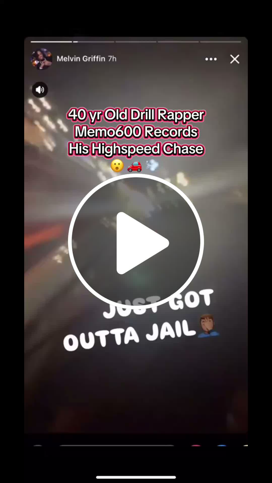 “40 Year Old Drill Rapper” Memo600 Gets Into A High Speed Chase😂💀# ...