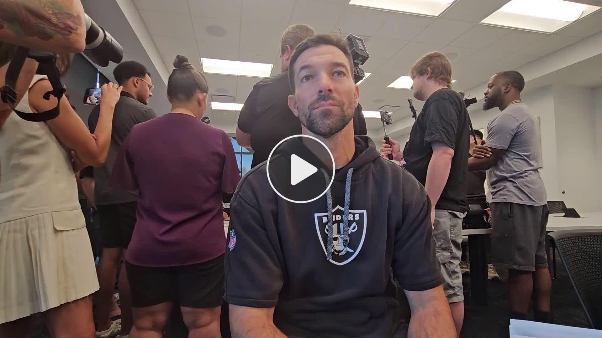 Las Vegas Raiders DL Coach Rob Leonard on DE Maxx Crosby - 2 - NewsBreak