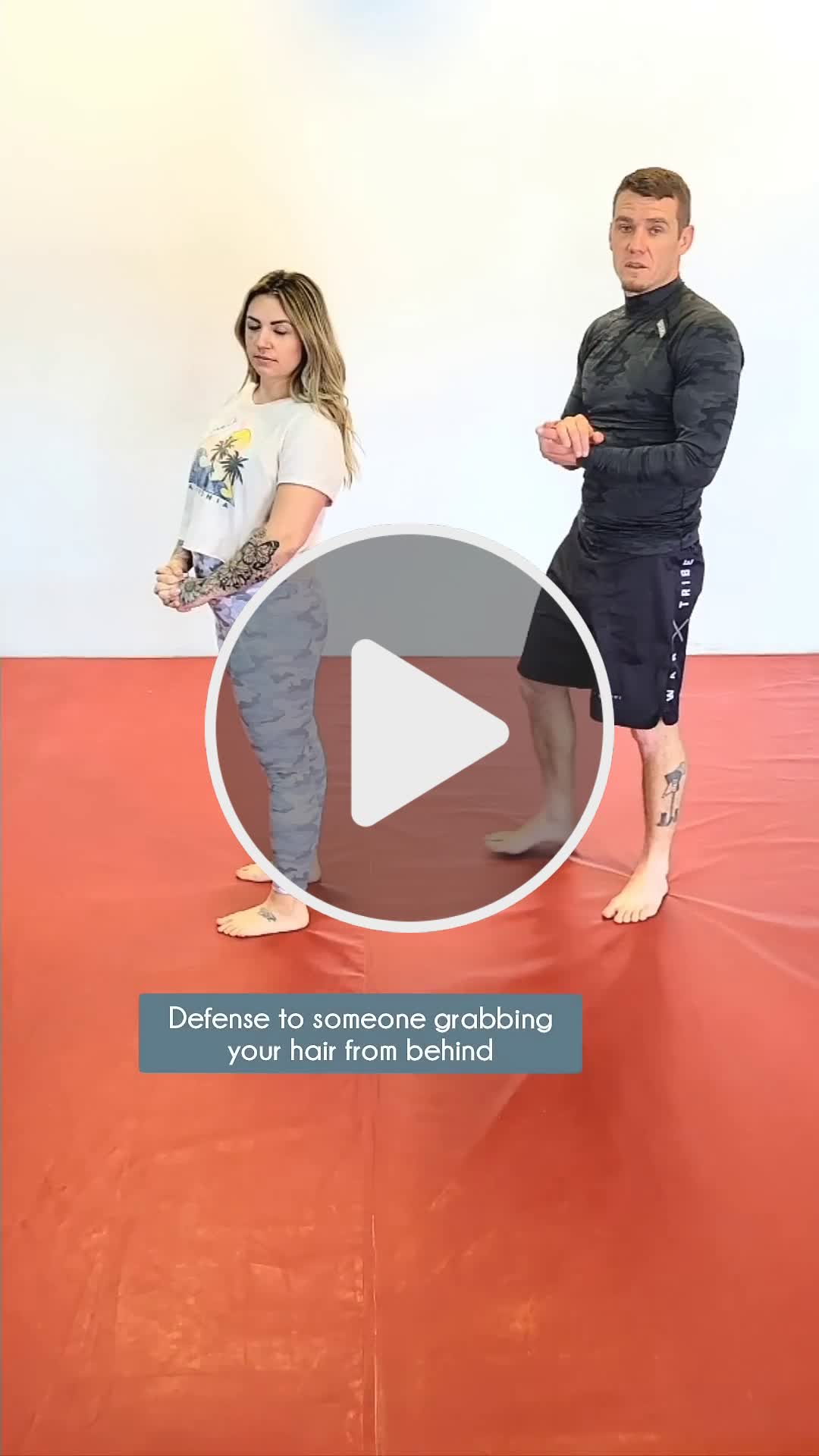 Hair Grab Defense Self Defense For Women Newsbreak