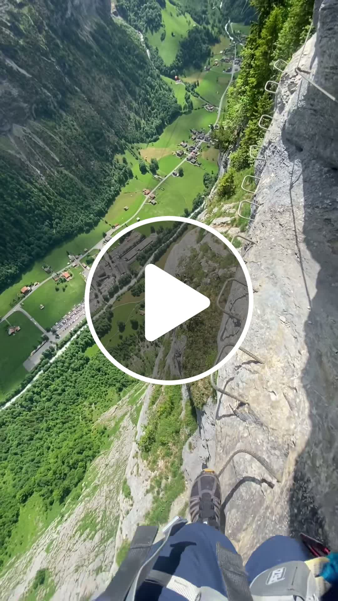 The most famous Via Ferrata in Switzerland #viaferrata # ...