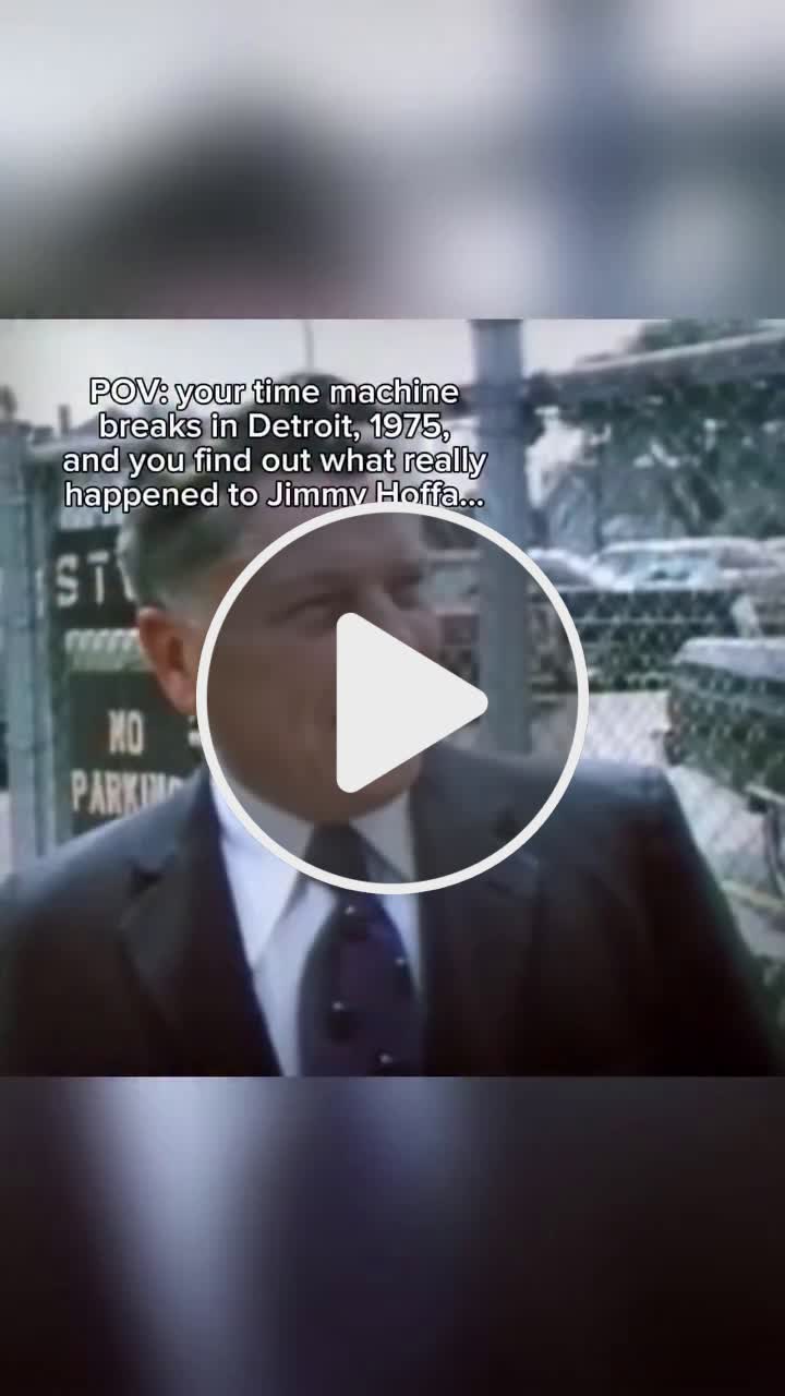 #CaughtOnCamera Jimmy Hoffa, once the most powerful union leader in ...
