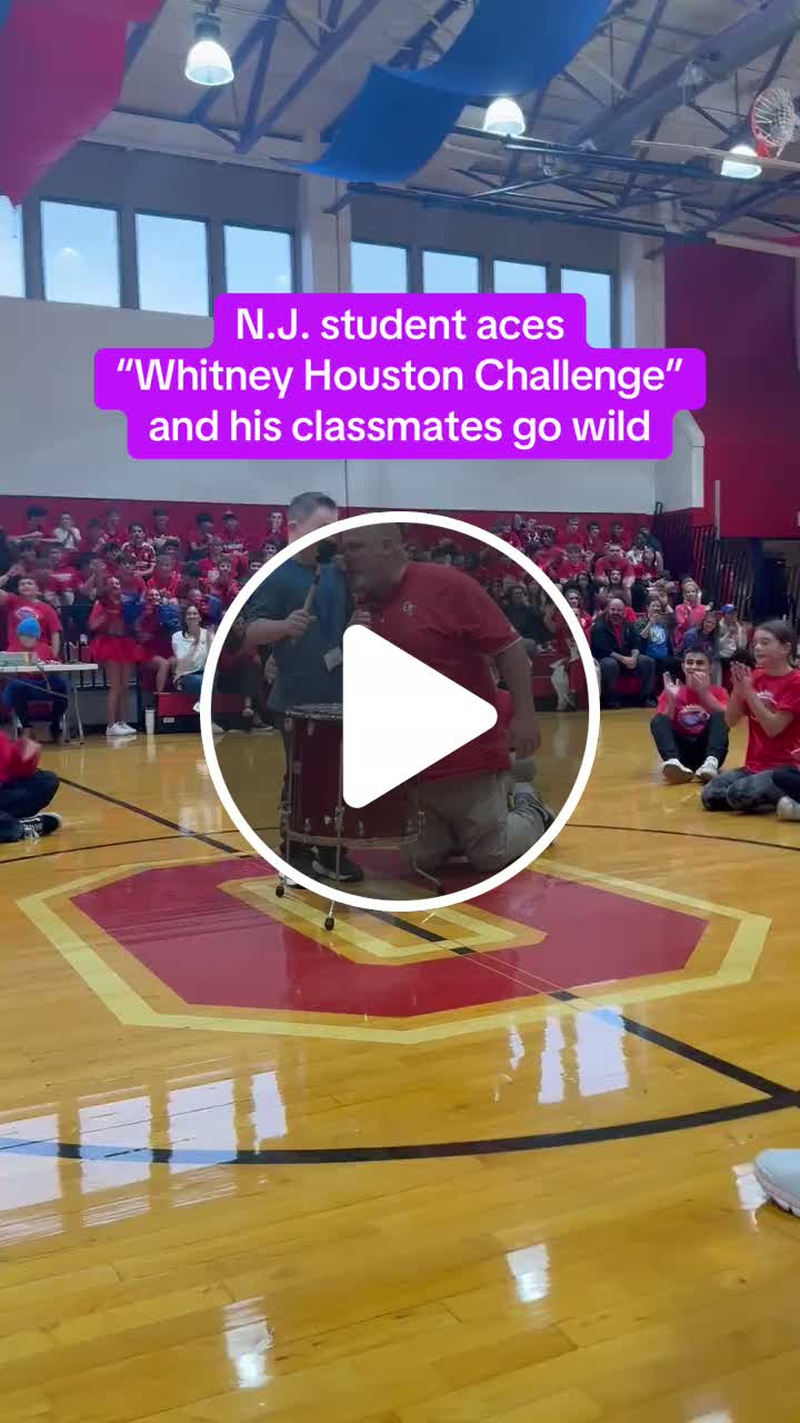 Students from Township of Ocean Intermediate School erupted in cheers ...
