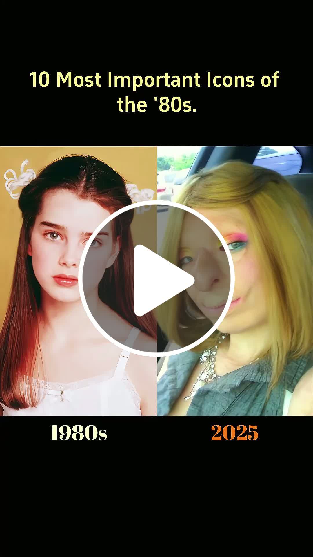 #Essential3Things 10 Most Important Icons of the '80s.Which one is your ...