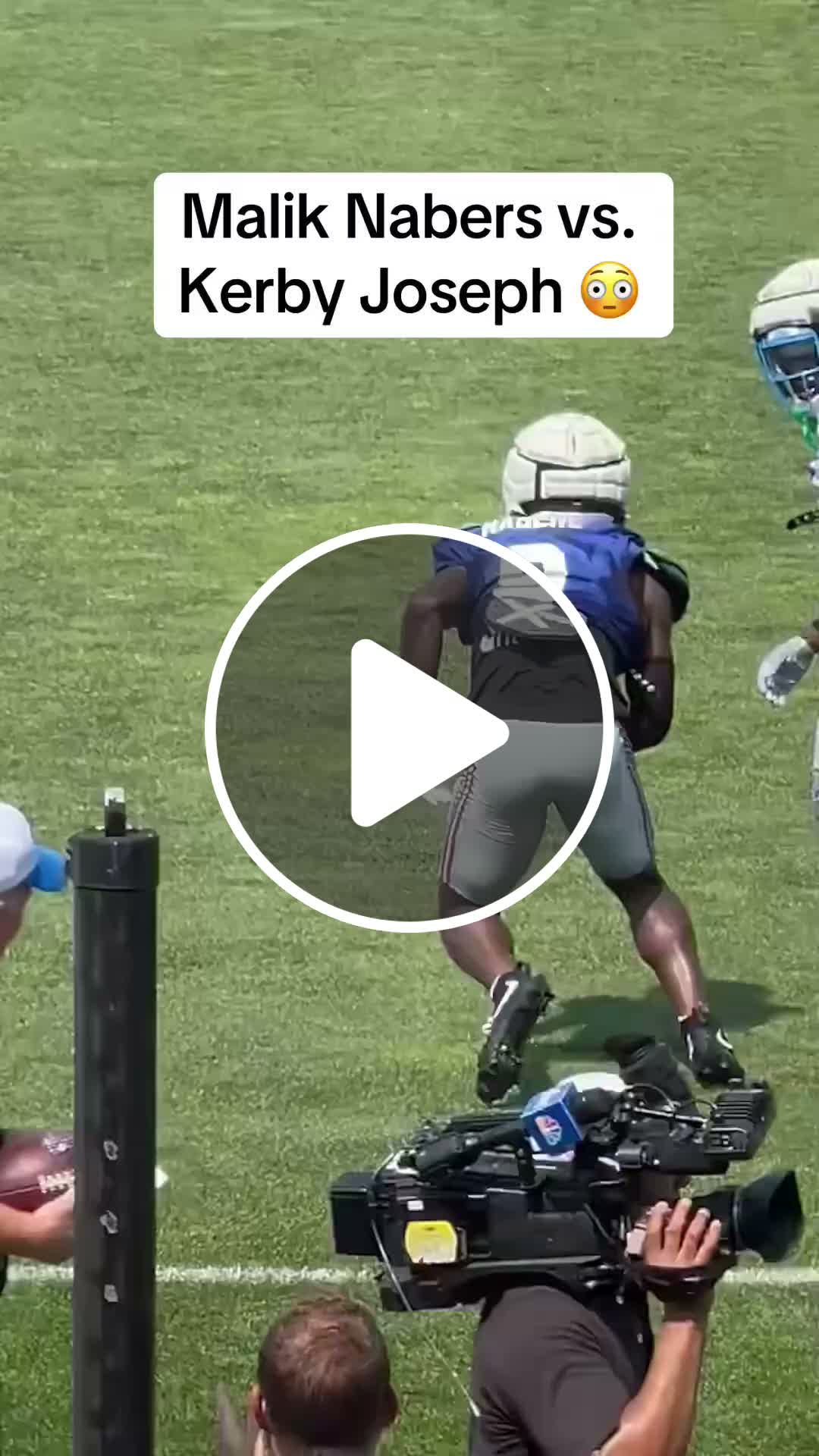 Malik Nabers vs Kerby Joseph fight #fight #nfl #scoopzreels - NewsBreak