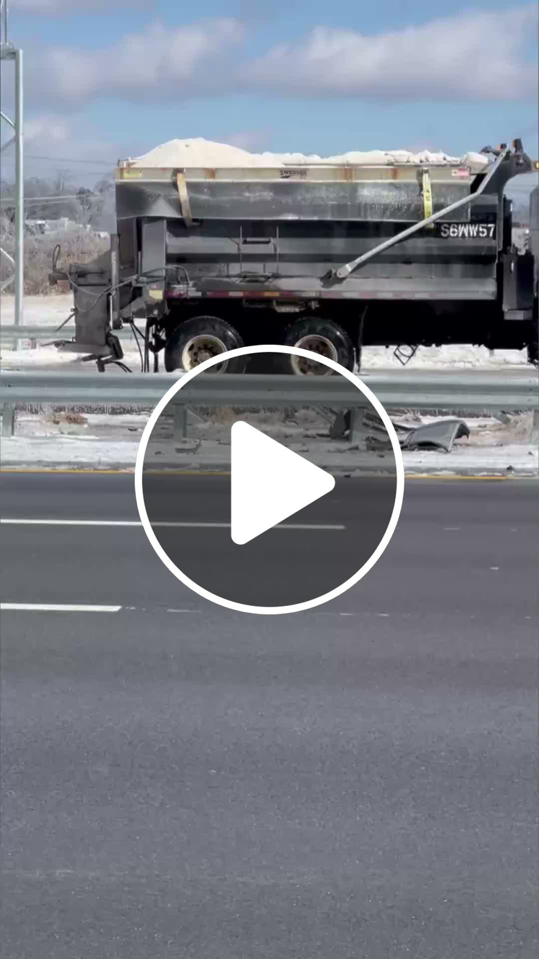 Icy Nashville I‑65 sends tractor‑trailer sliding into road sign - NewsBreak