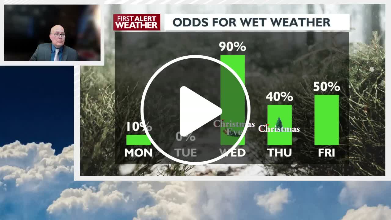 An unseasonably warm Monday is on the way with rain to snow coming ...