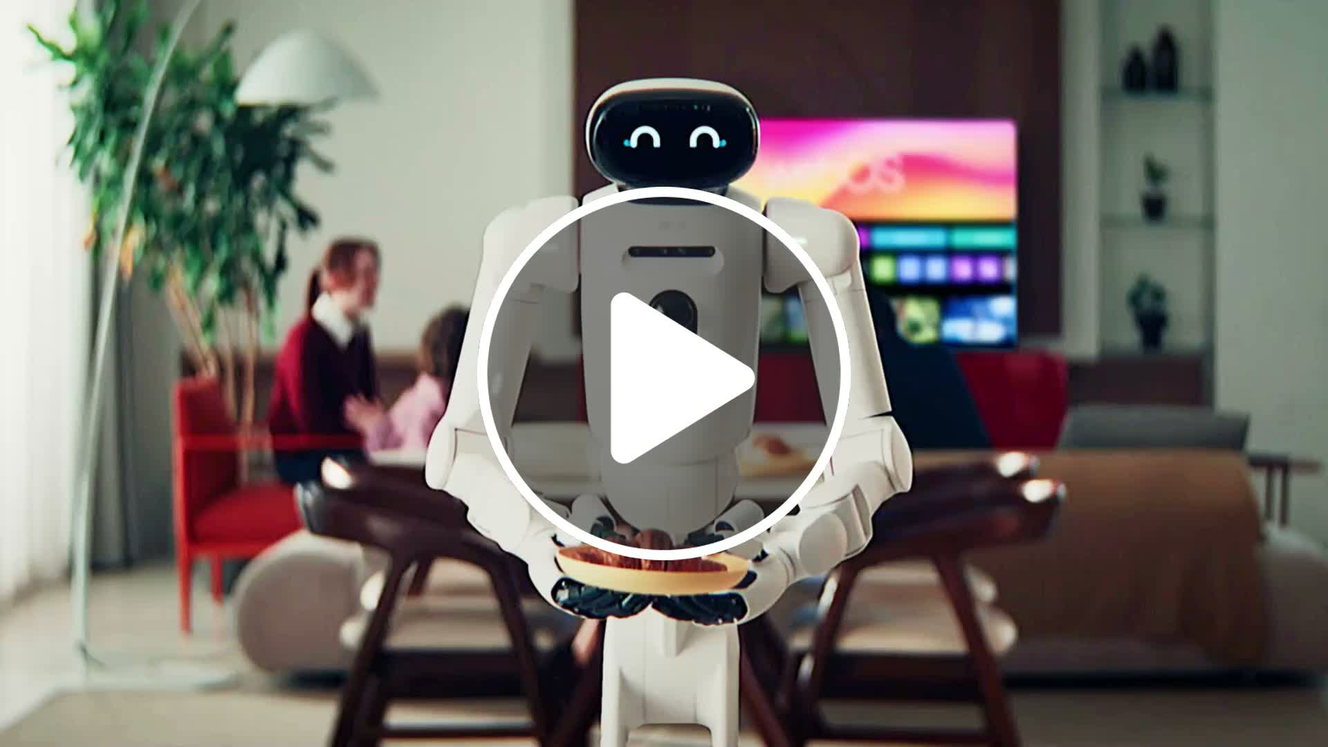 The clean machine: Cute new robot 'uses AI to crack household chores ...