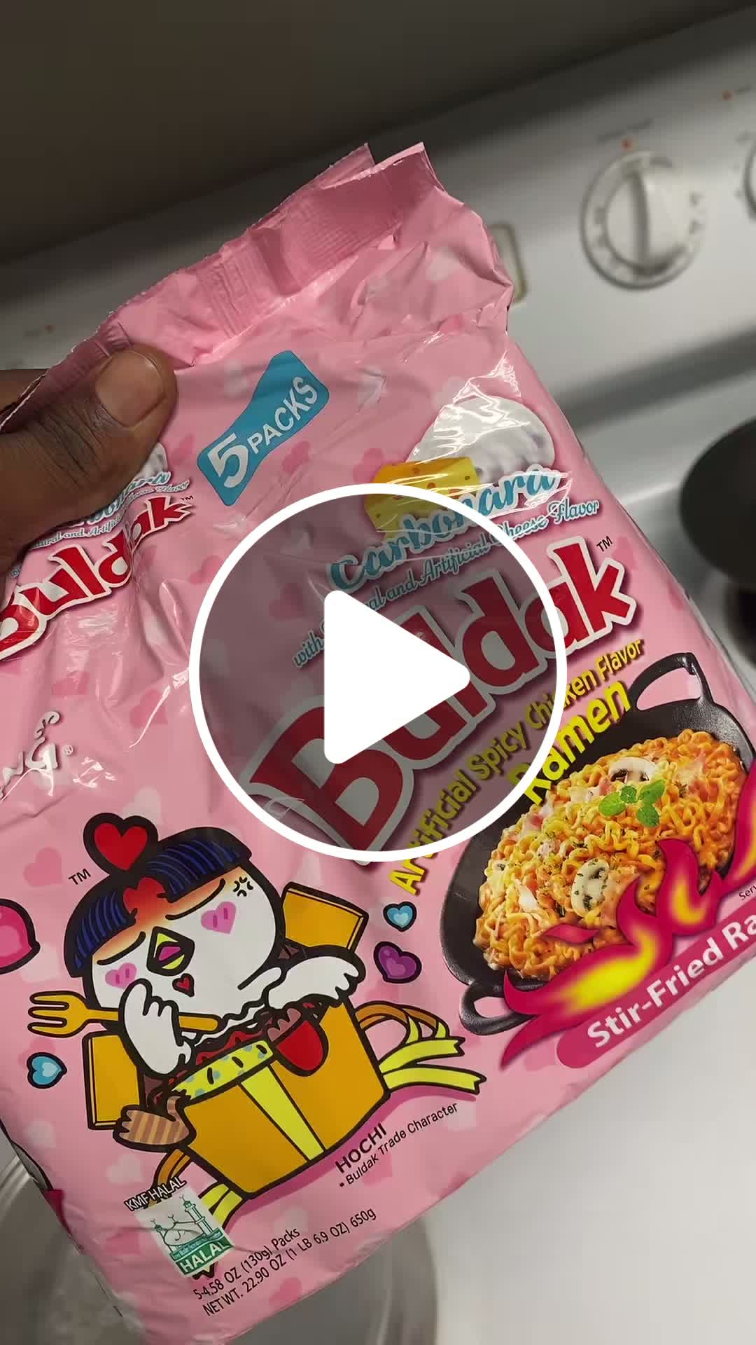 First time trying buldak noodles - NewsBreak