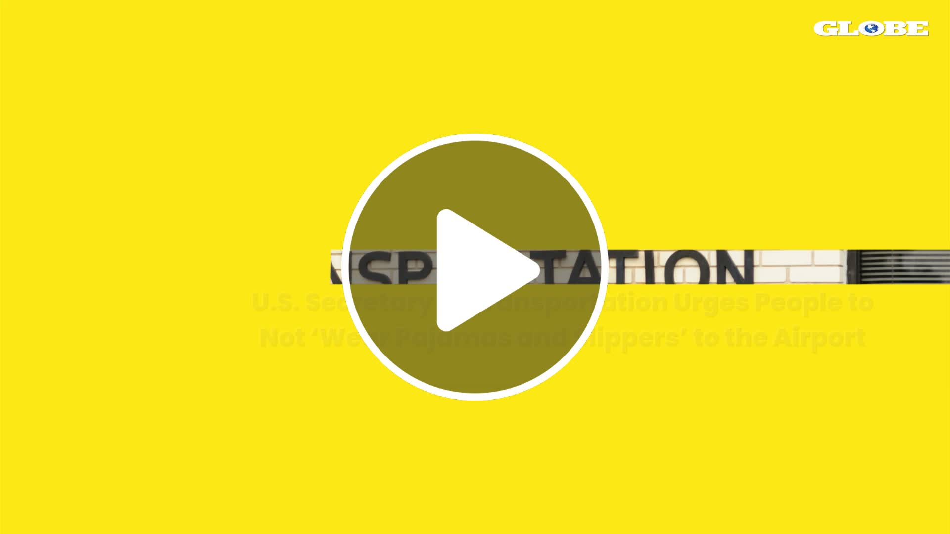 U.S. Secretary of Transportation Urges People to Not ‘Wear Pajamas and ...