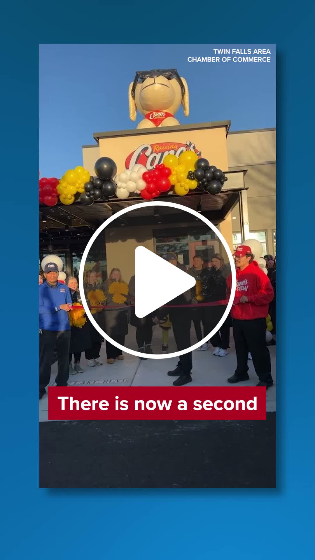 Idaho's second Raising Cane's officially opens - NewsBreak