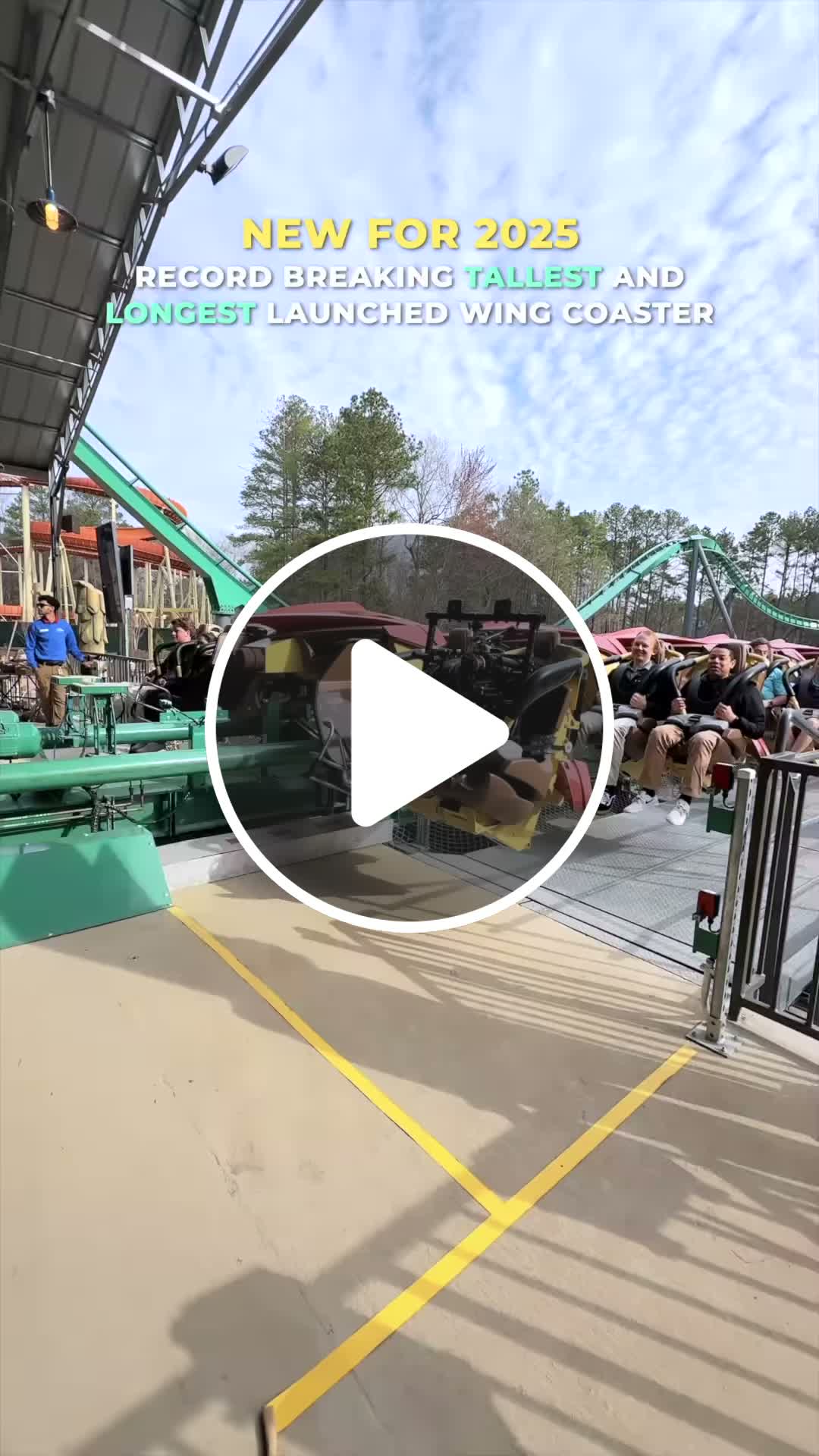 Riding Kings Dominions NEW record - breaking roller coaster Rapterra ...