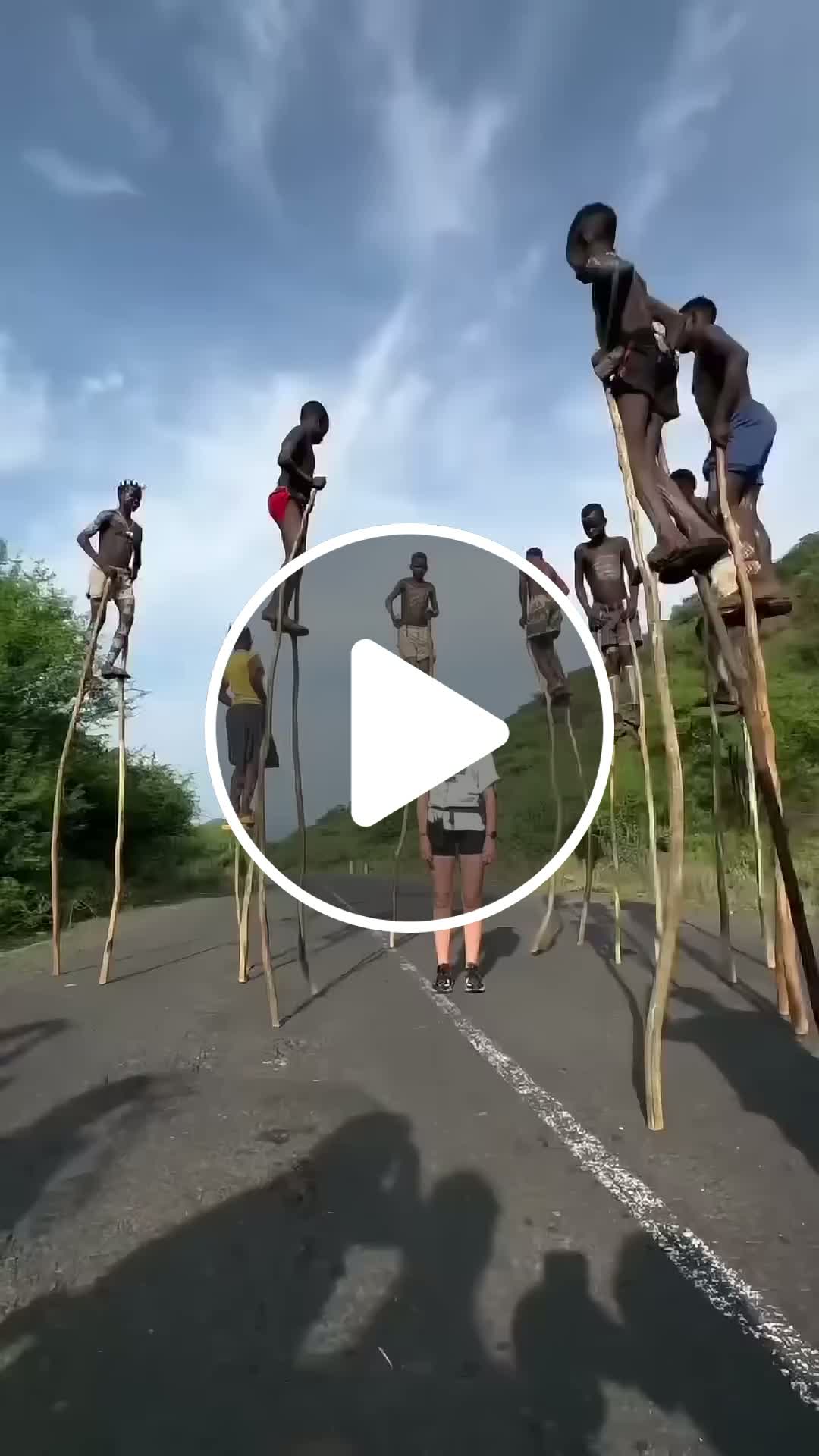 Why Do Bana Tribe Walk on Sticks 🤔🌍 - NewsBreak