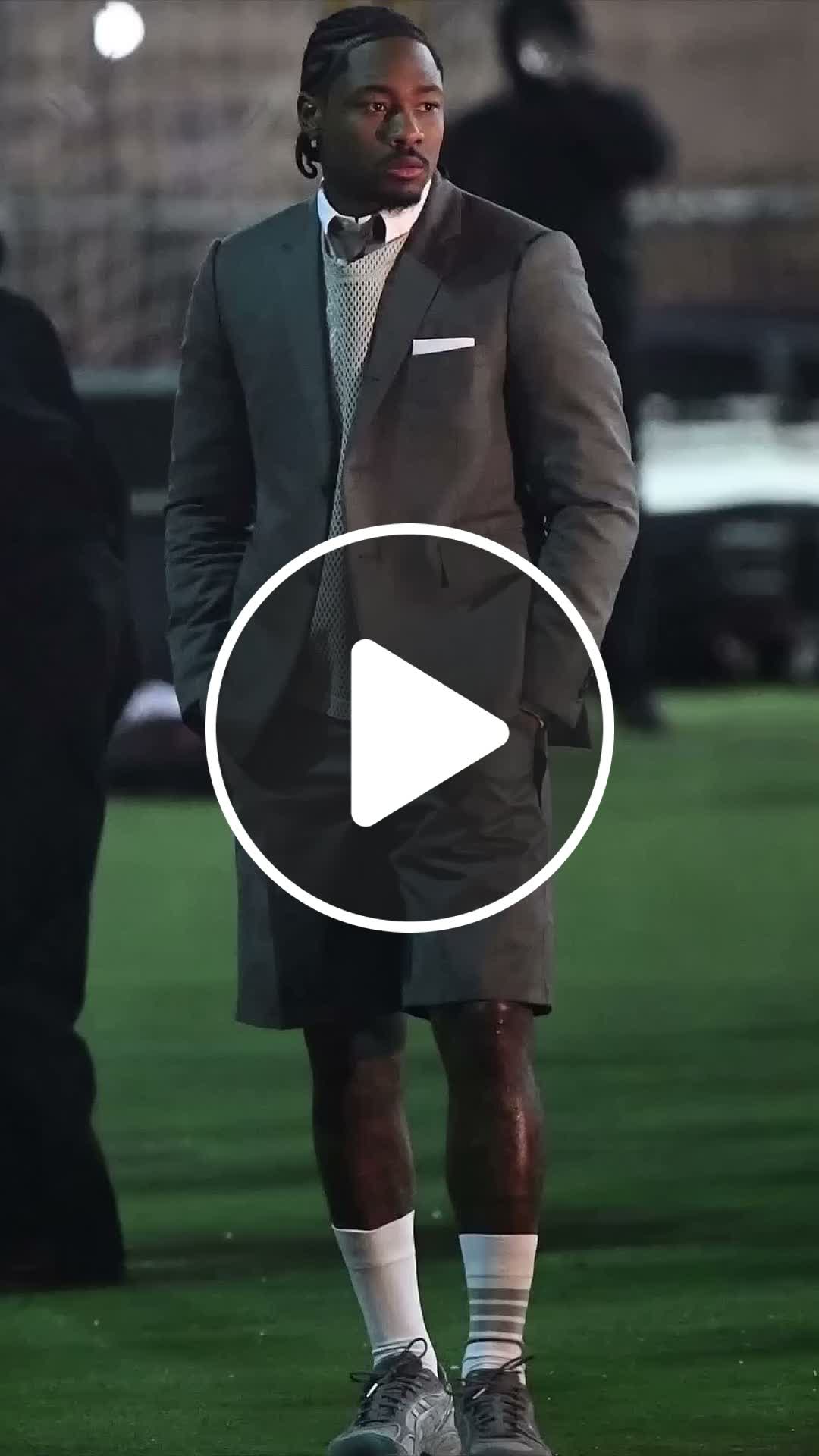 Stefon Diggs and Gigi Hadid Film Late Night Commercial in New York as ...