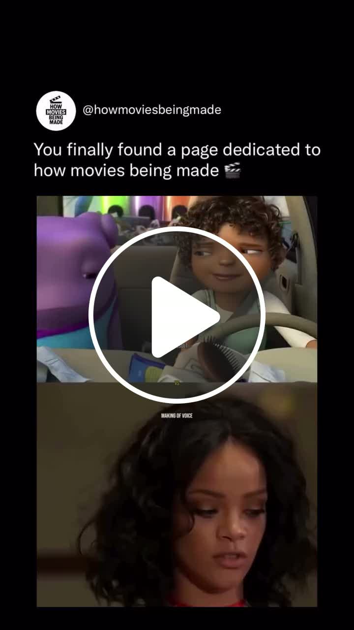 This moment captures how Rihanna brings animated characters to life ...