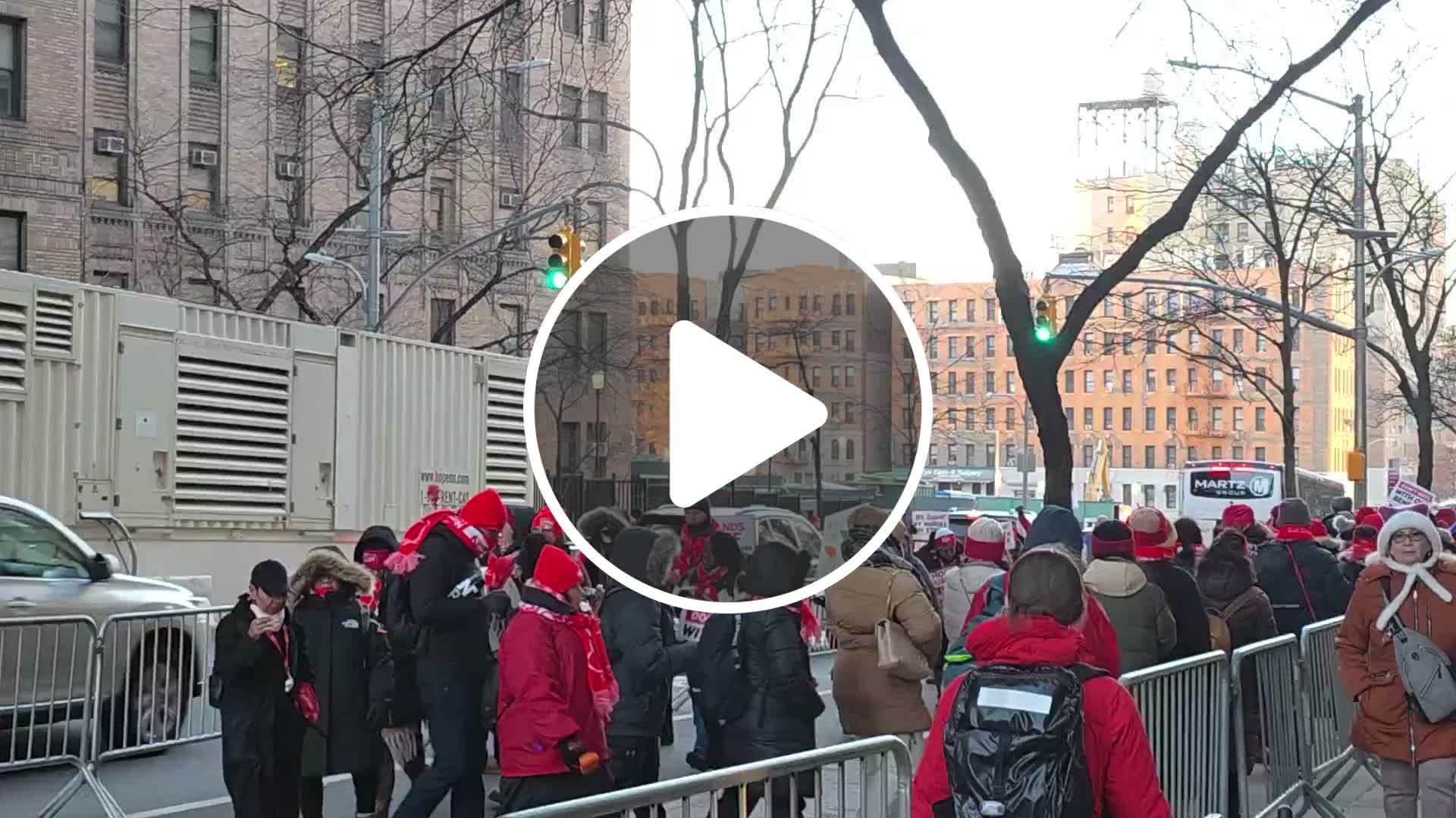 Nurses' Protest in NYC, Day 5 - NewsBreak