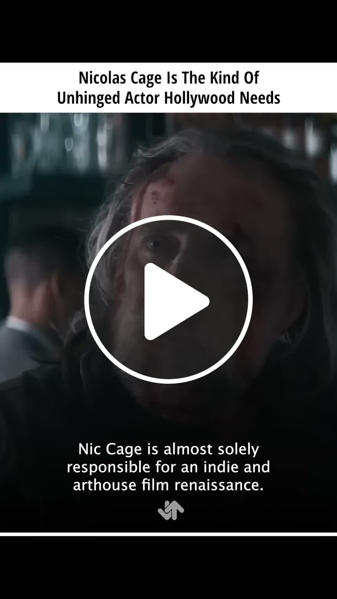 Nic Cage Is The Unhinged Actor Hollywood Needs - NewsBreak