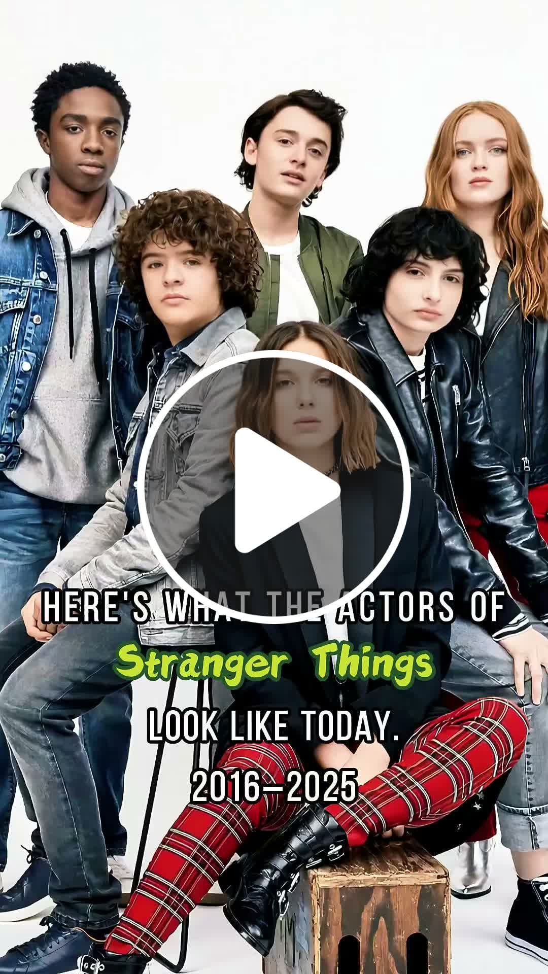 #CaughtOnCamera Here's what the actors of Stranger Things look like ...