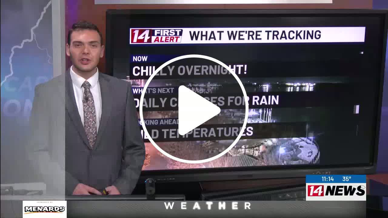 14 First Alert Forecast 10pm 11/16/25 - NewsBreak
