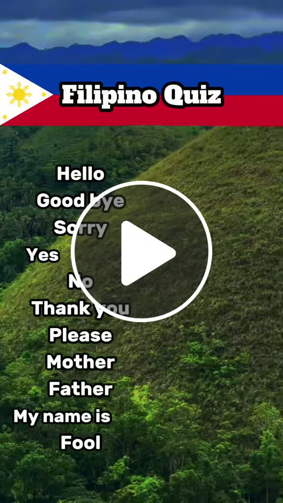 Filipino Quiz: Which language should I learn next? 🌍🇵🇭 #Filipino # ...